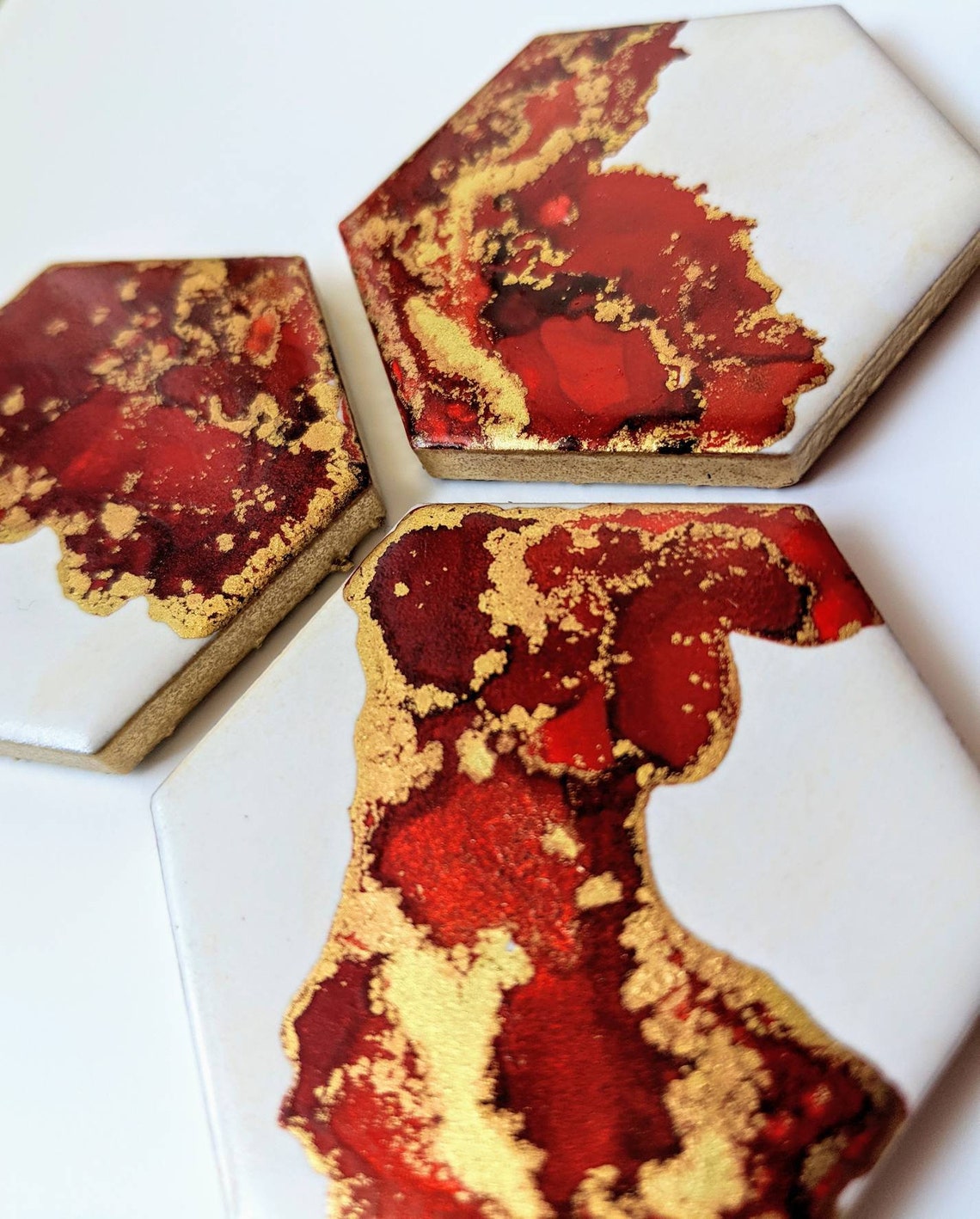 Red Magnet Set Fridge Magnets Housewarming Gift Locker | Etsy