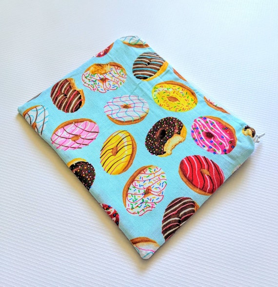 Zipper Pouch Donut bag Cosmetic Bag Make up Bag Coin | Etsy