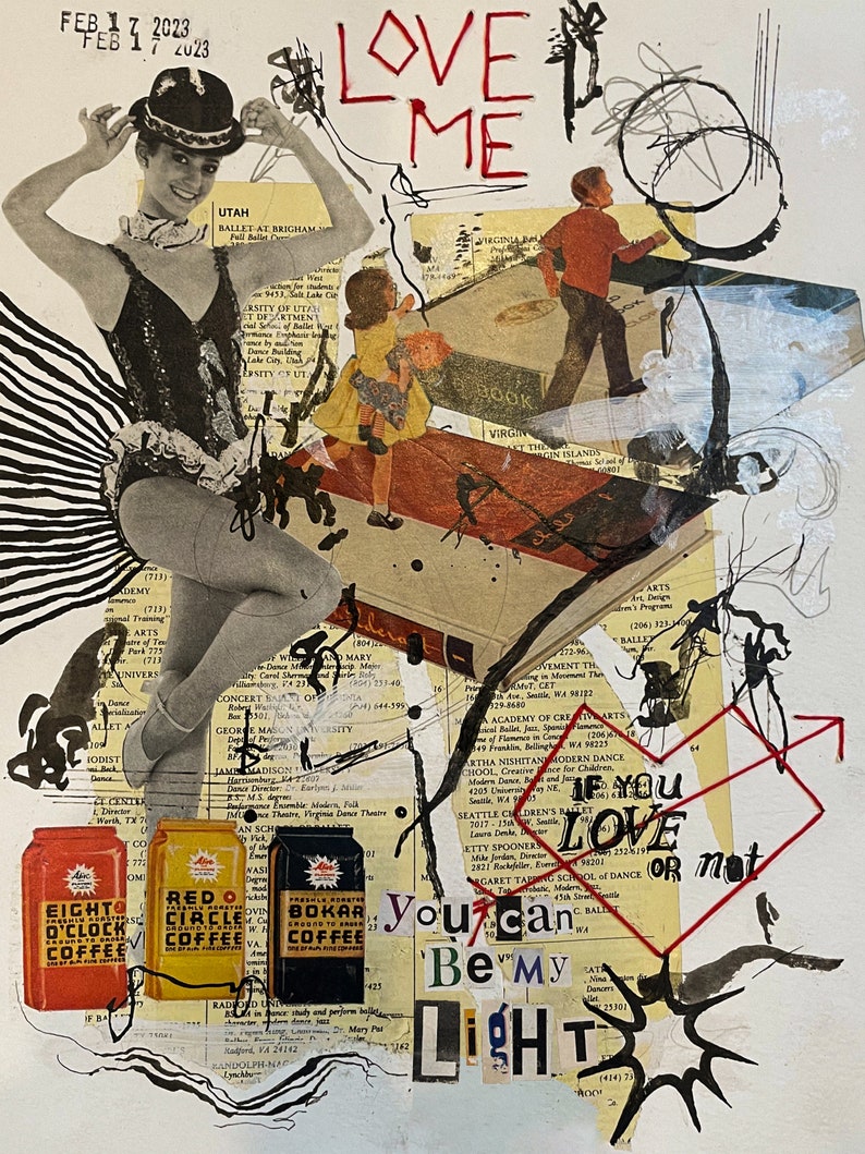LOVE ME – Art Print - Etsy