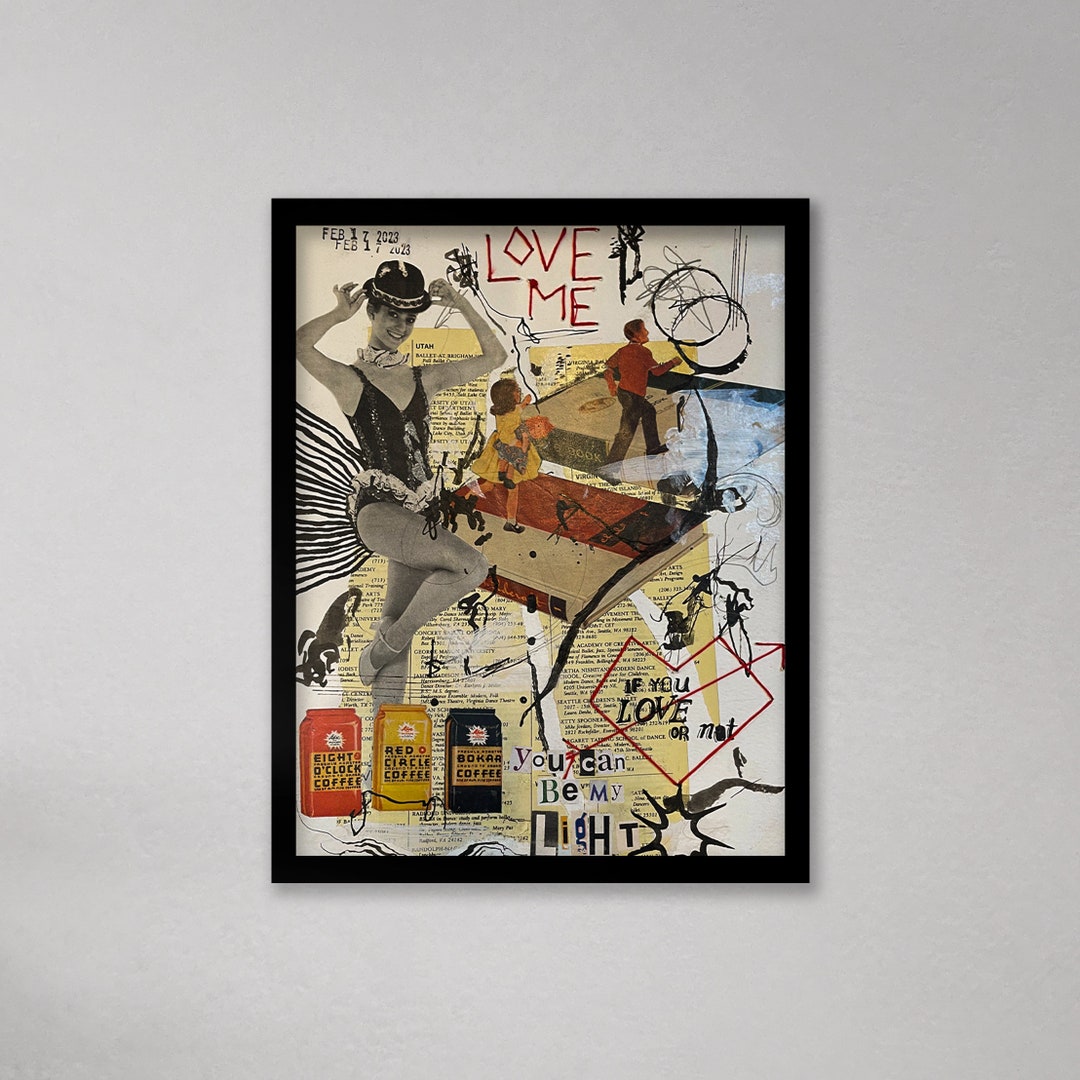 LOVE ME – Art Print - Etsy