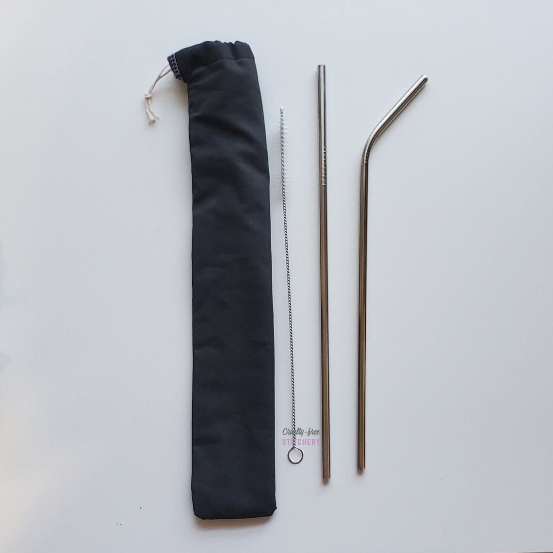 Reusable Straw Pouch Water-resistant Sustainable Eco - Etsy