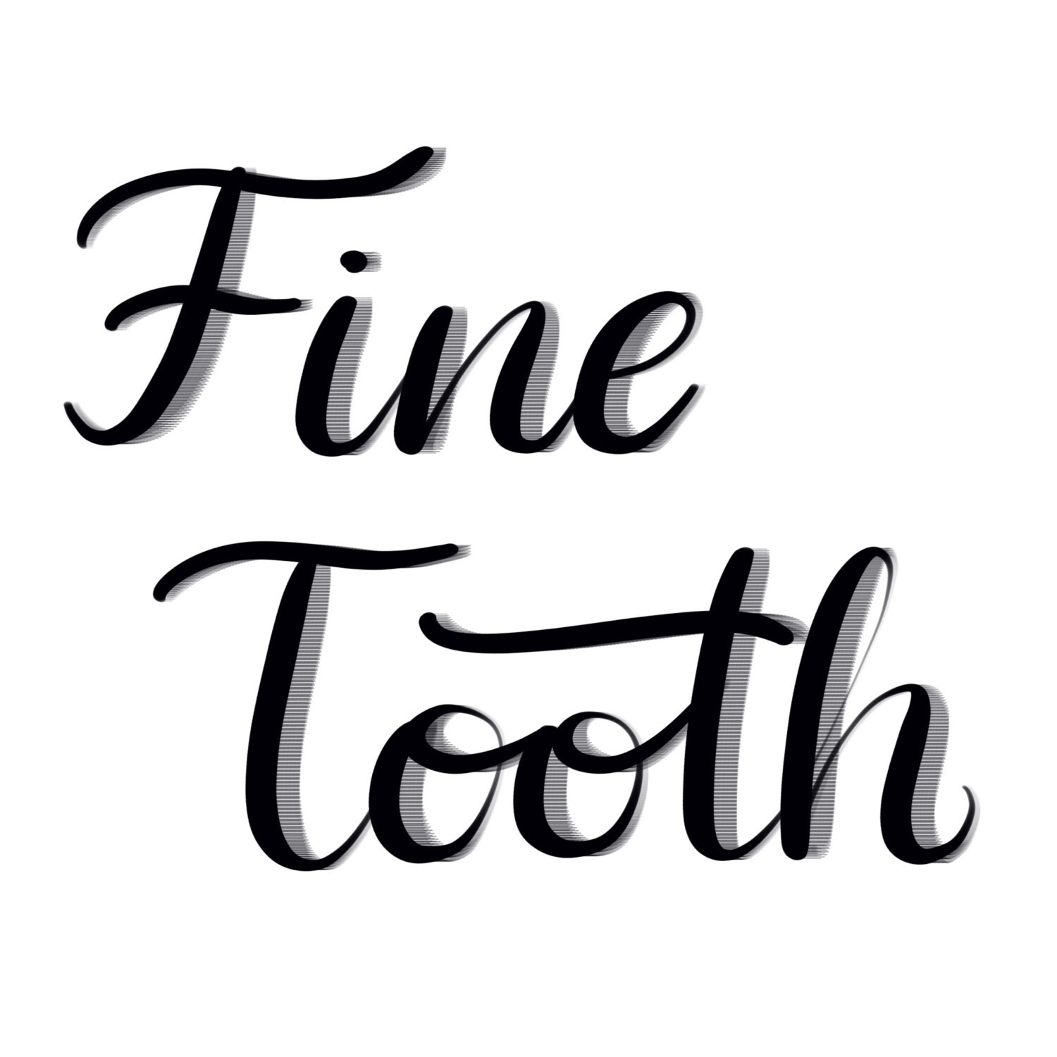 Fine Tooth - Procreate Lettering Brush - Etsy