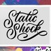 Static Shock Procreate Lettering Brush - Etsy
