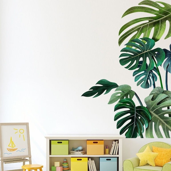 Tropical Wall Decal - Etsy