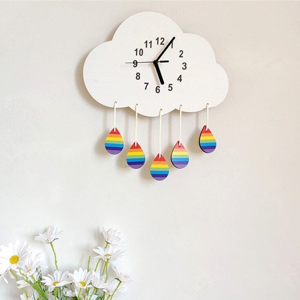 Children Wall Clock - Etsy