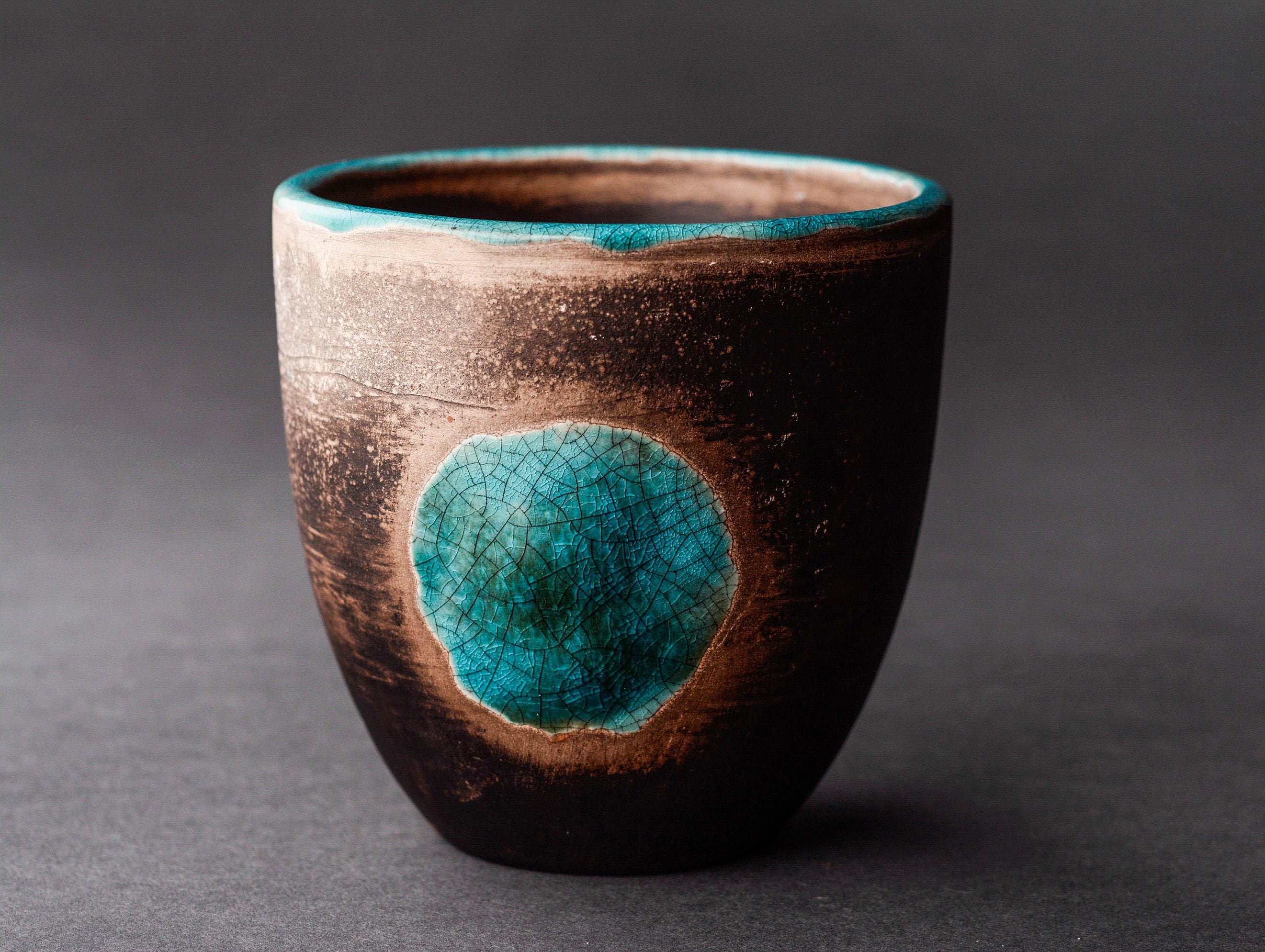 Blue Moon Cup Pottery Coffee Cup Handmade Ceramic Tea Mug | Etsy