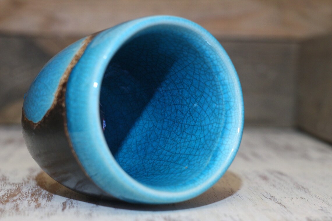 Blue Moon Cup Pottery Coffee Cup Handmade Ceramic Tea Mug | Etsy