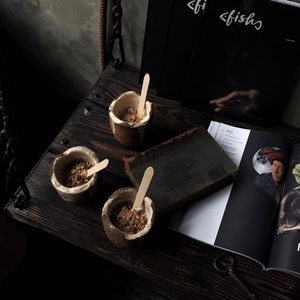 Rustic Ceramic Coffee Cup Latte Mug Tea Mug Minimalism Handleless ...