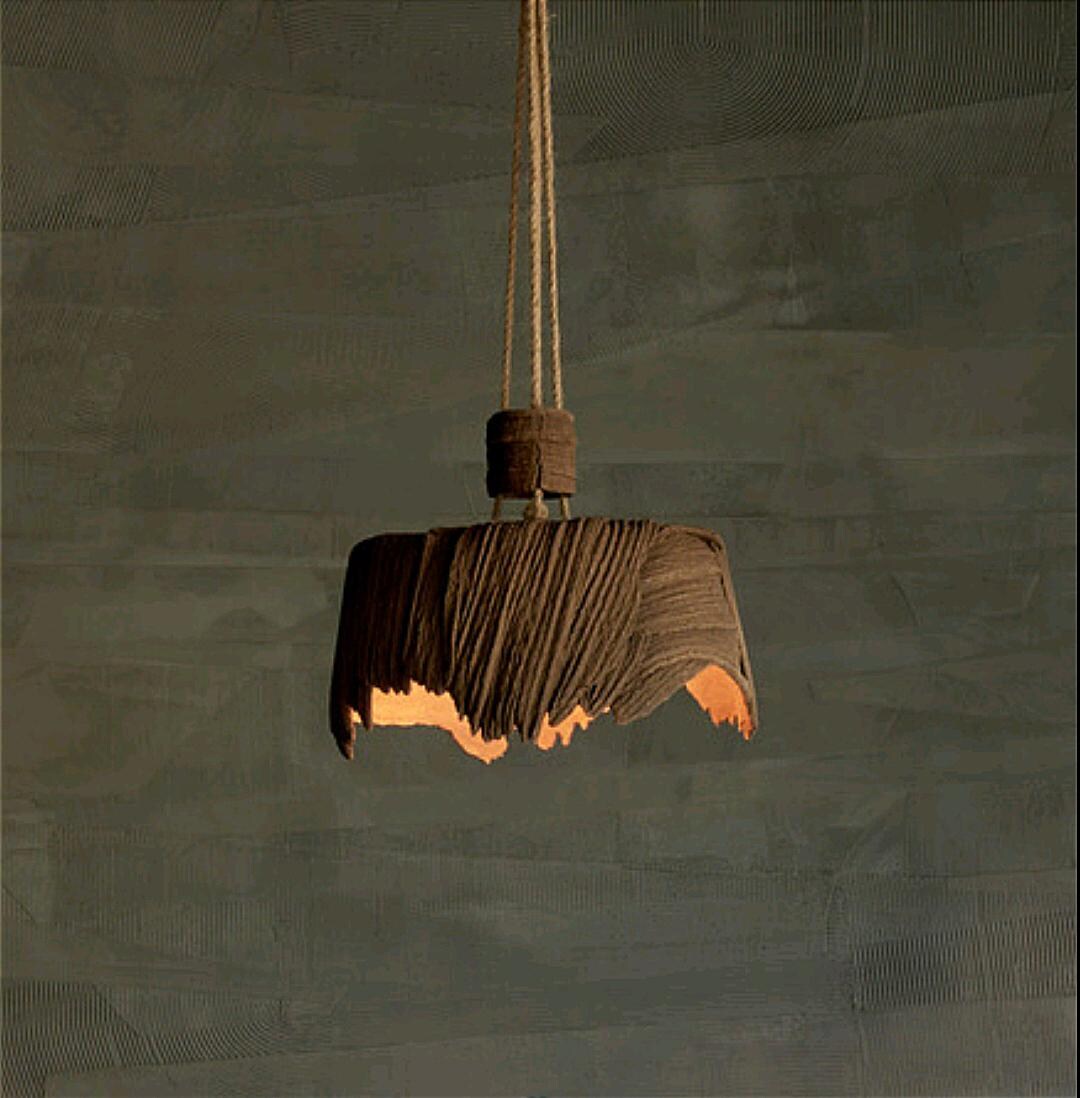 Ceramic Lamp Shade, Pendant Lights, Nature Home Decor - Etsy