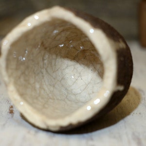 Rustic Ceramic Coffee Cup Latte Mug Tea Mug Minimalism Handleless ...