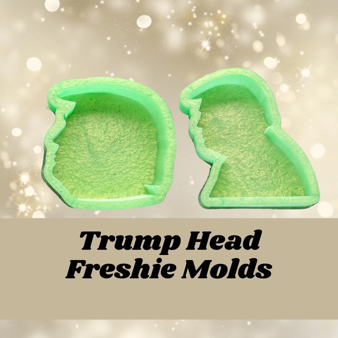 Trump Profile Head Freshie Mold, 2024 USA Silicone Mould, Pro-trump ...