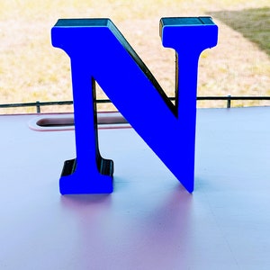 Jumbo 6" Greek Letter or Alphabet Silicone Molds for Decor / Book Ends ...