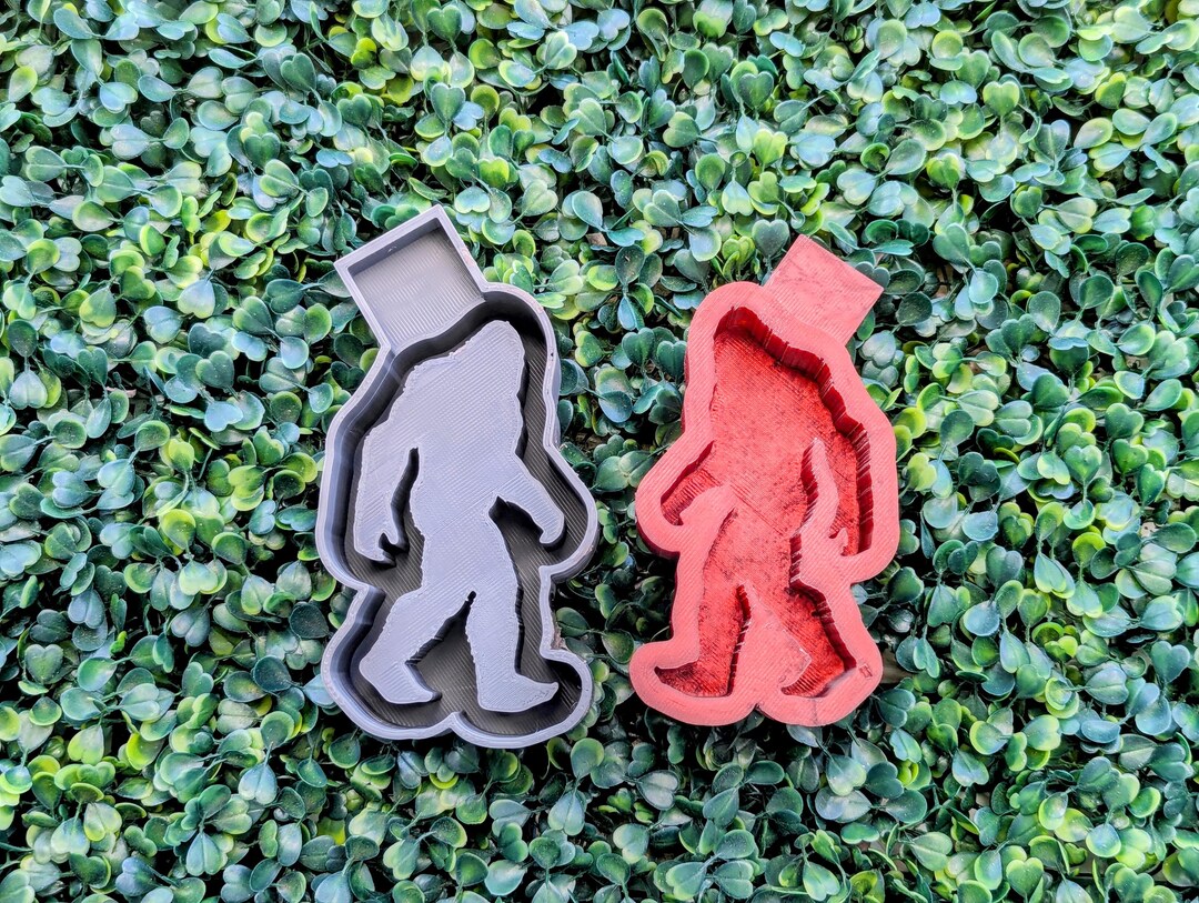 Big Foot Freshie Mold, Sasquatch, Swamp Ape, Wood Ape, Treeman, Wildman ...