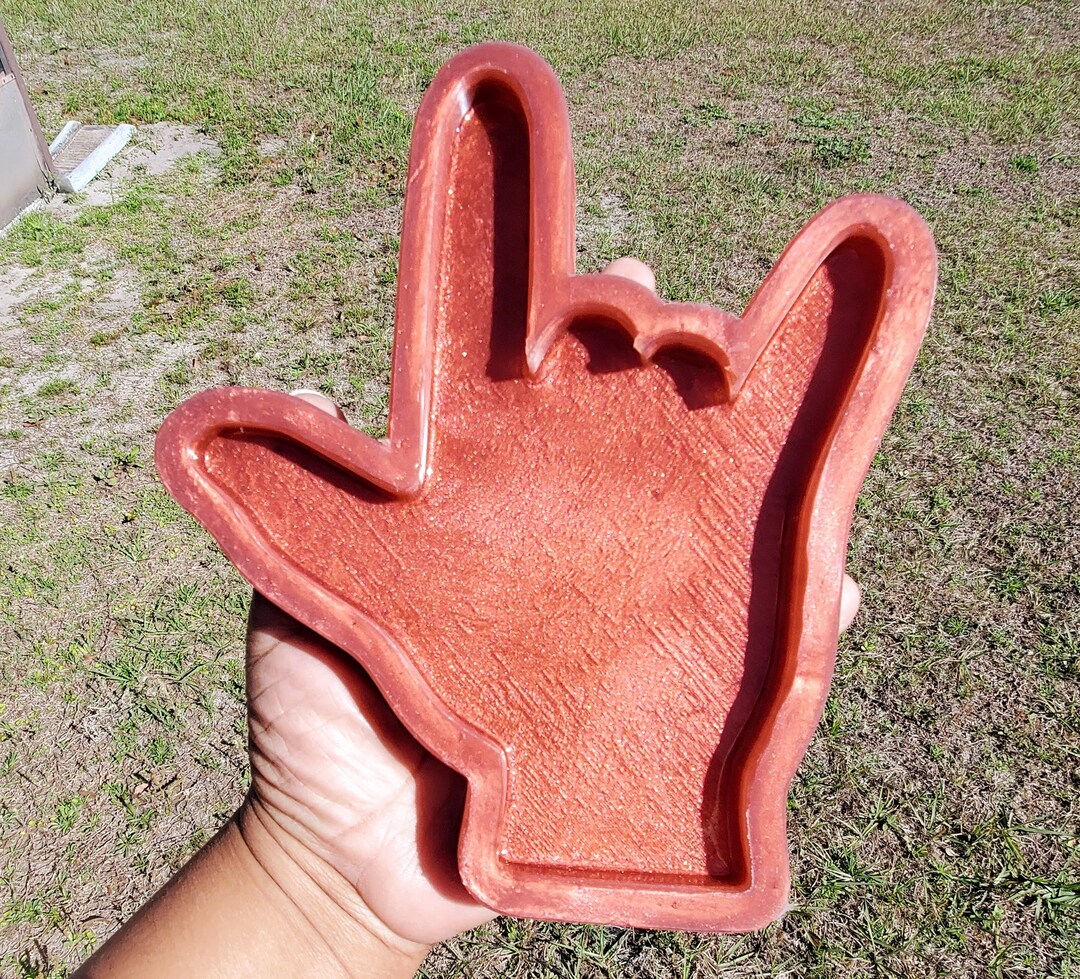 ASL I Love You Silicone Molds American Sign Language Silicone Mold for ...