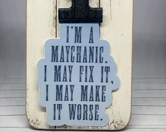 Shade Tree Mechanic Sticker - Etsy