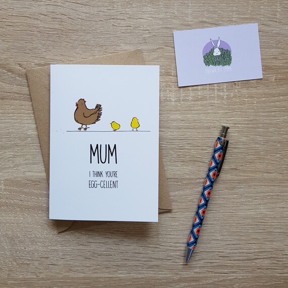 Card for Mum Mum's Birthday Happy Mother's Day | Etsy