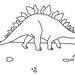 Stegasaurus - Dinosaur Colour in - Colouring in Page - Children's ...