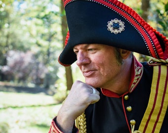 French Napoleon Bicorn Hat - Etsy