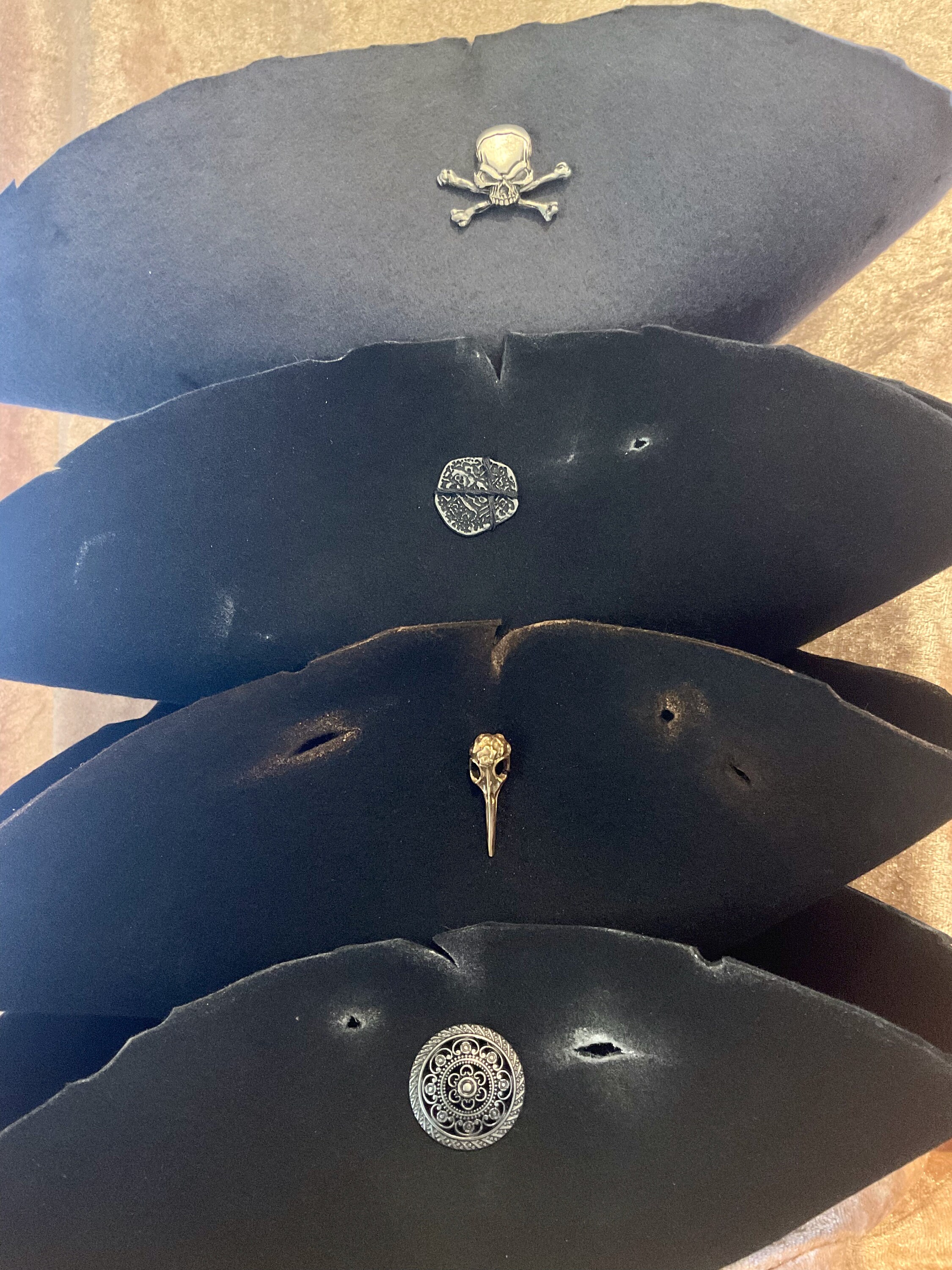 Various Pirate Hats Tricorns - Etsy