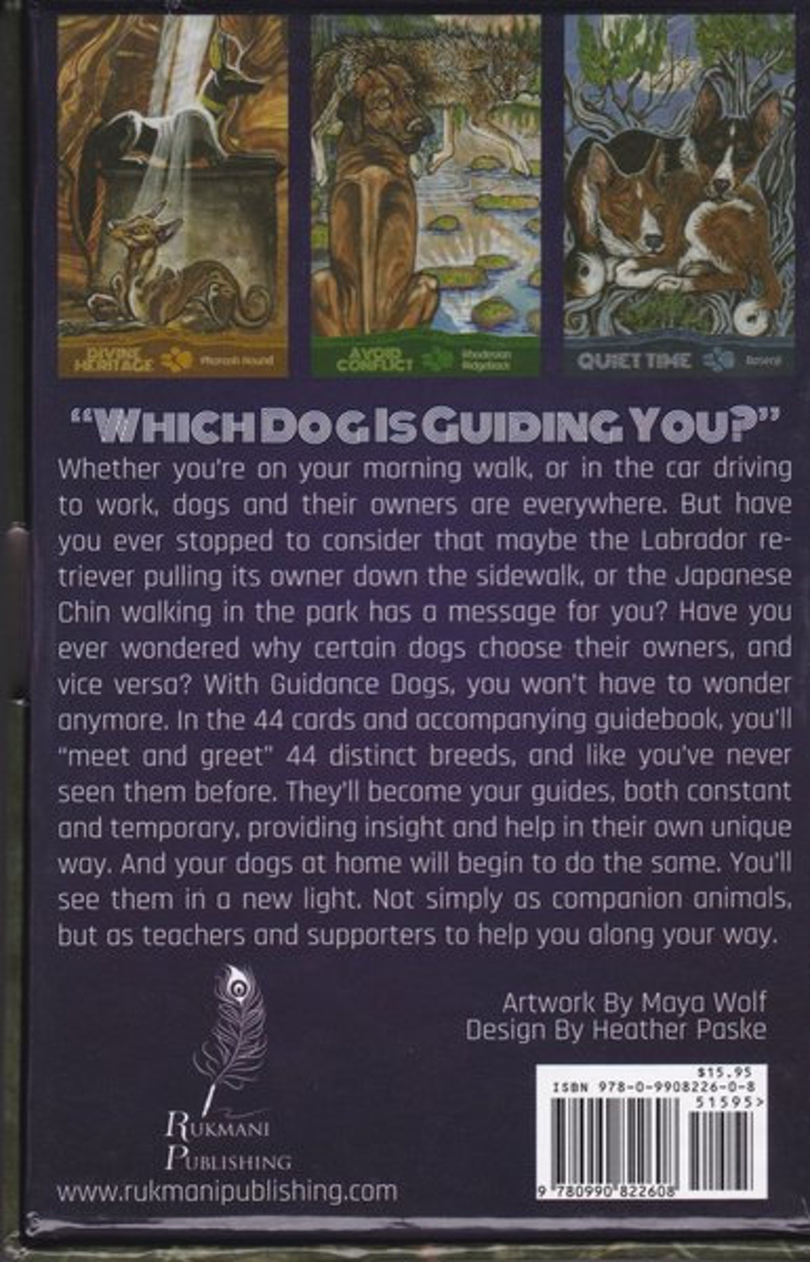Guidance Dogs Oracle Cards - Etsy