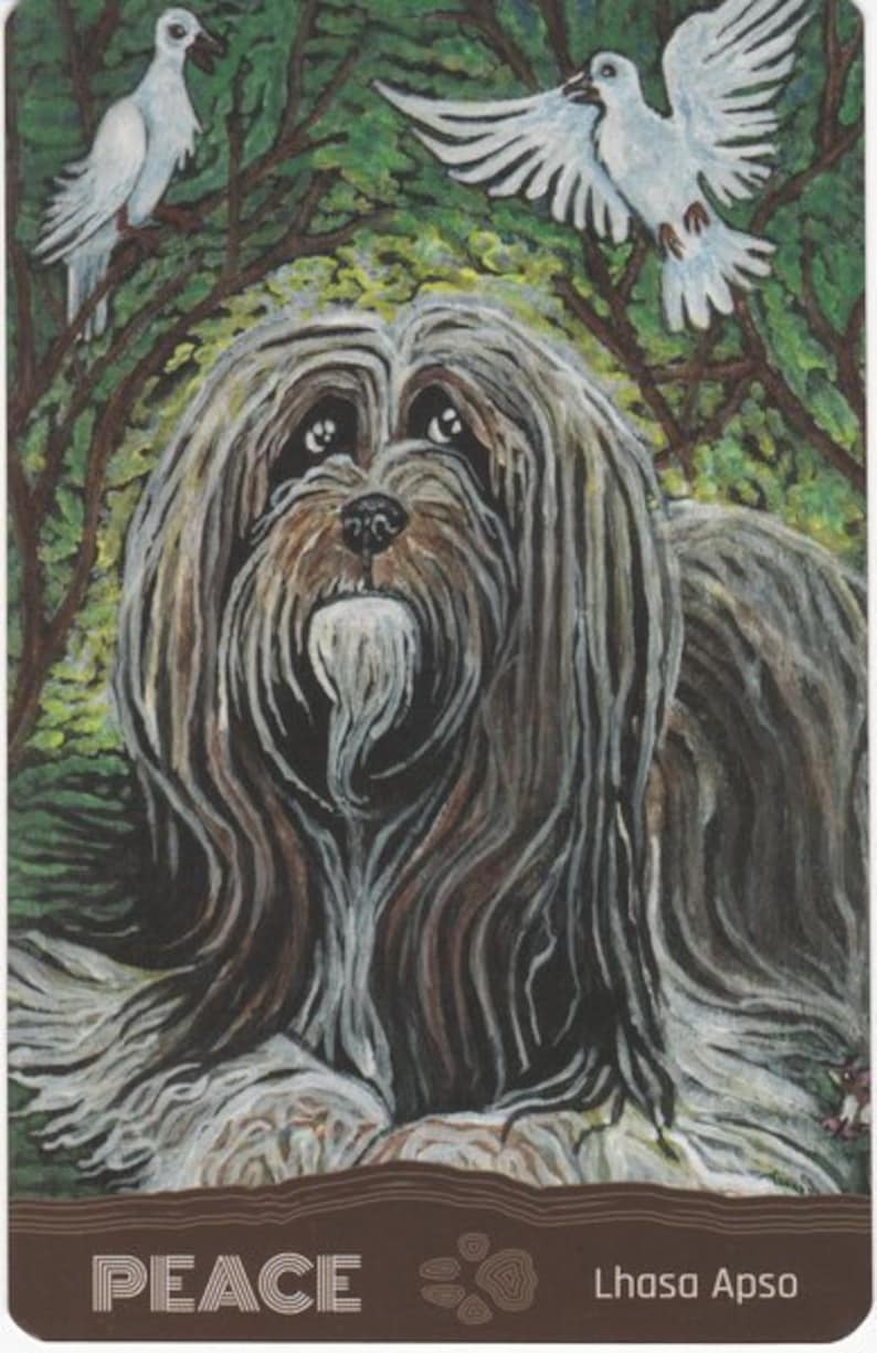 Guidance Dogs Oracle Cards - Etsy