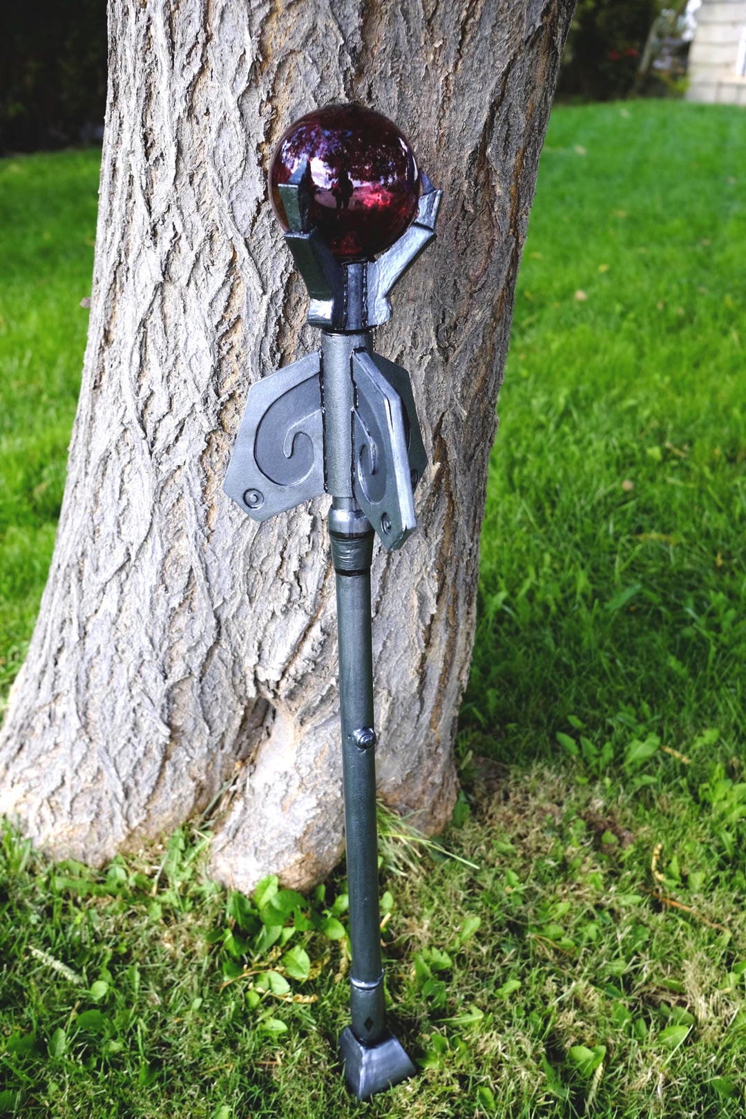 Scepter of Night – Handcrafted Light & Sound Fantasy Scepter (made to ...
