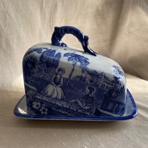 English Flo Blue Cheese Server - Etsy