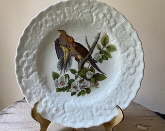 Bird Plate Vintage Alfred Meakin Plate Birds of America 17 Carolina ...