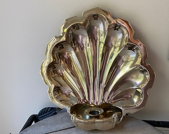 Clam Shell Wall Sconce - Etsy