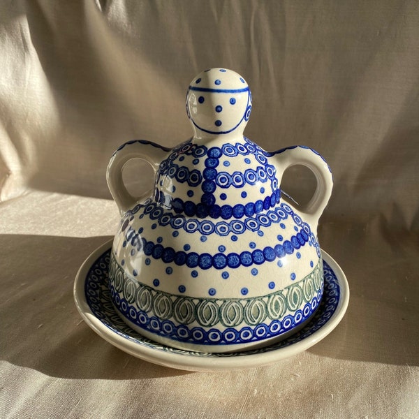 Polish Pottery Cheese Lady - Etsy