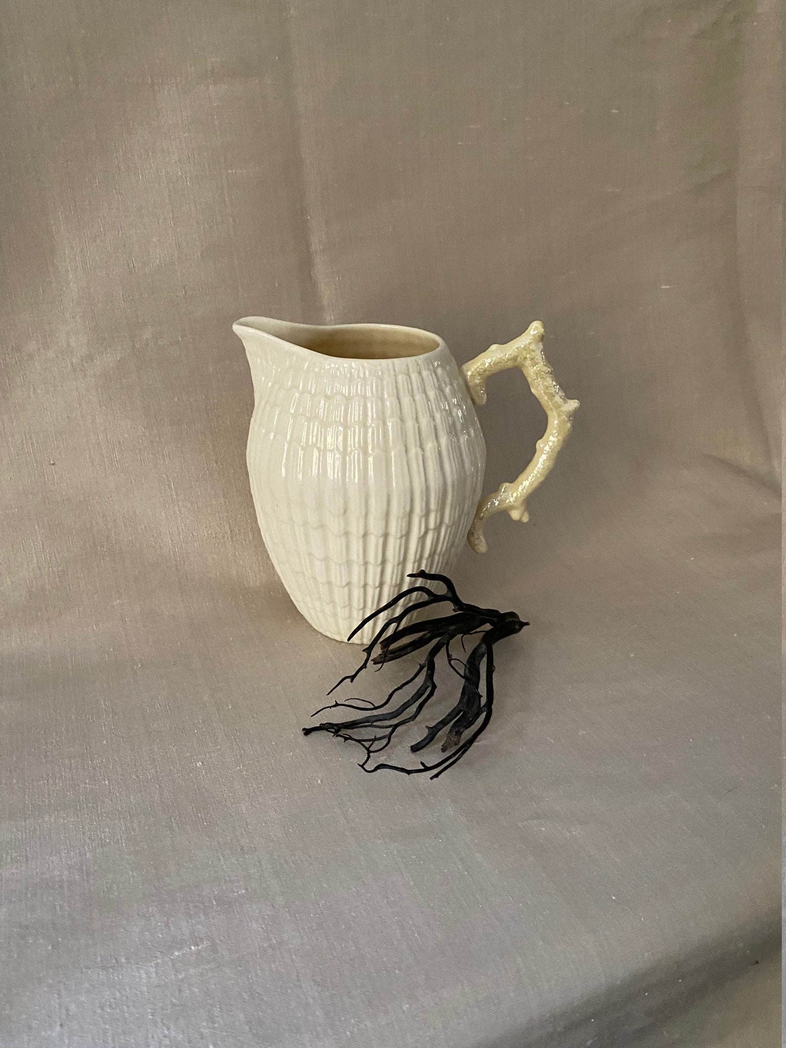 Belleek "coral" Themed Pitcher - Etsy