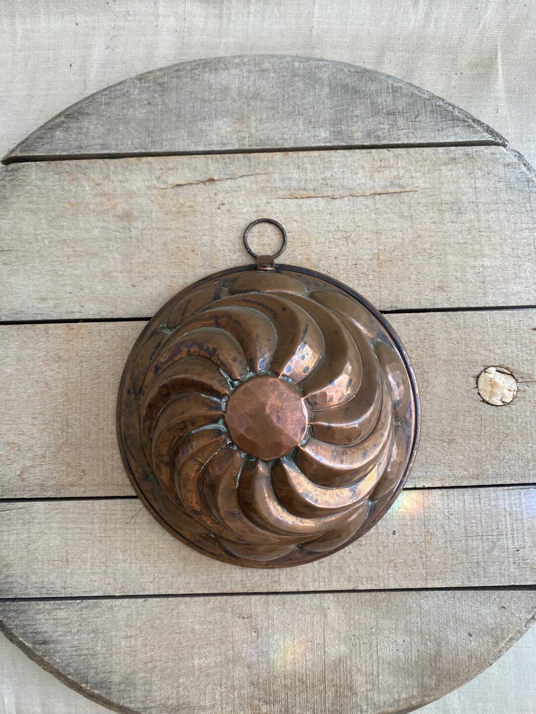 Vintage Heavy Casted Copper Mold - Etsy