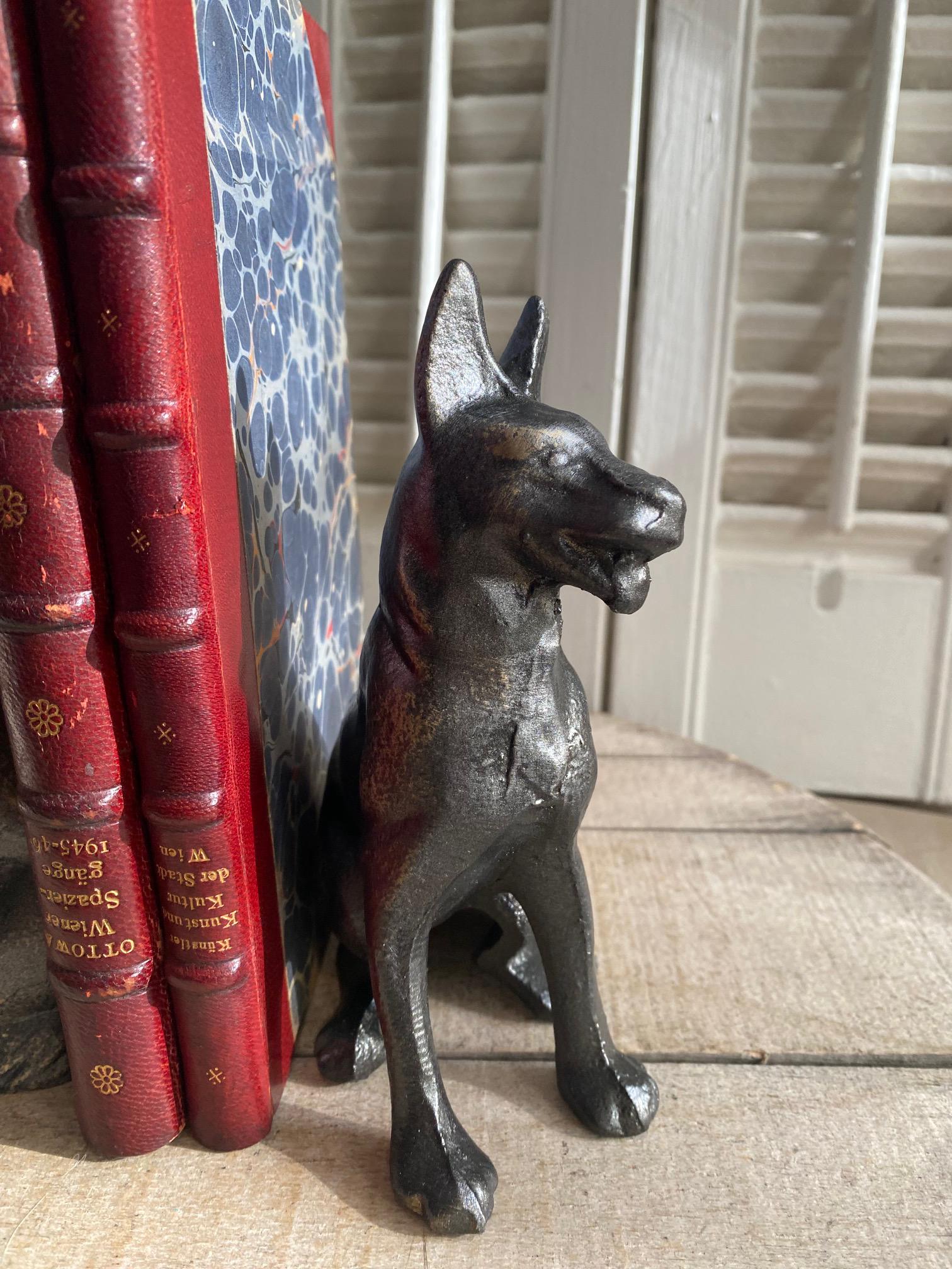 Vintage Casted German Shepherd Bookends ( Pair ) - Etsy