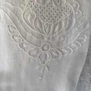 Linen Sashes With Embroidery Pair - Etsy