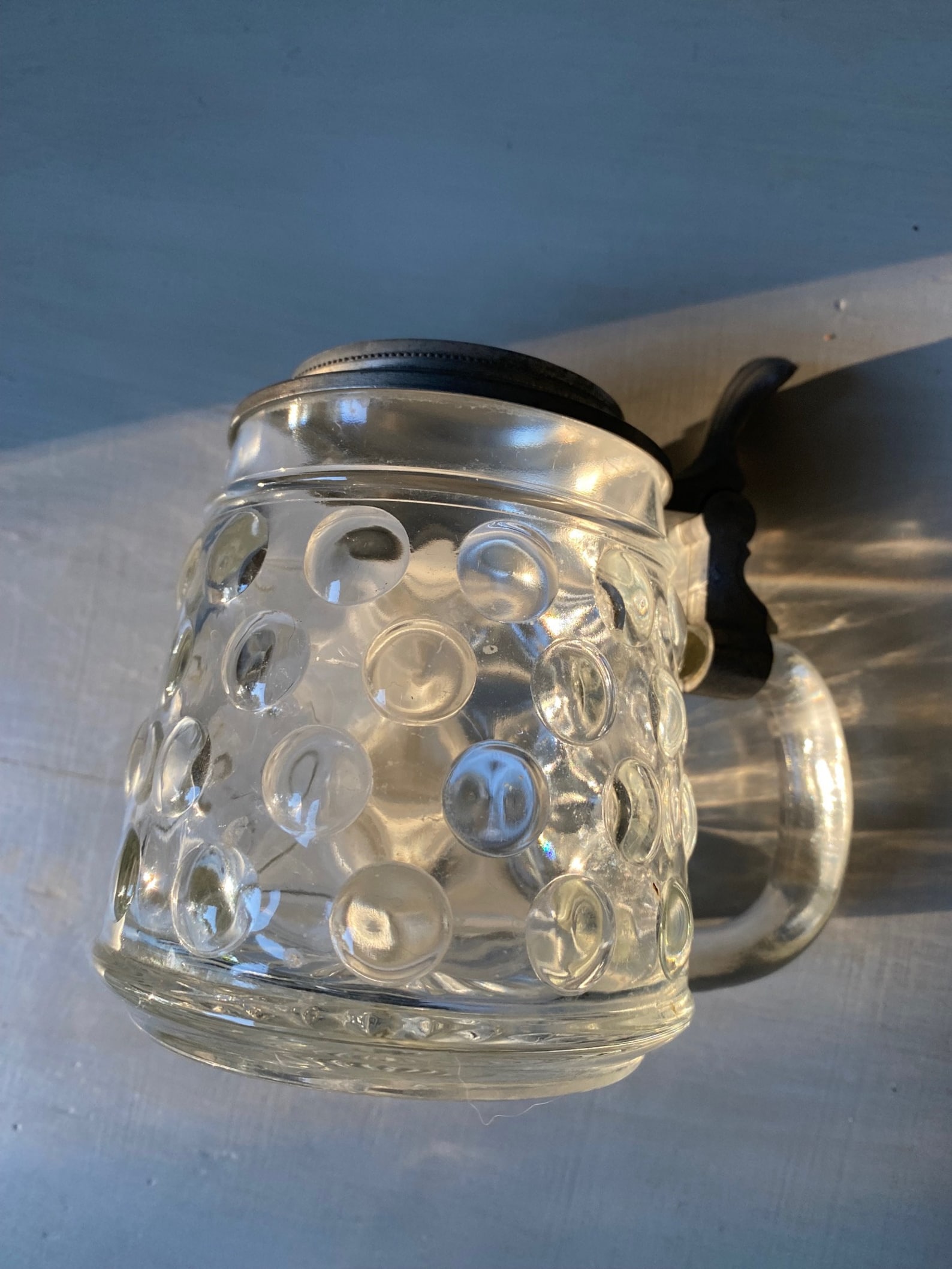 Vintage German Bubble Glass Stein - Etsy