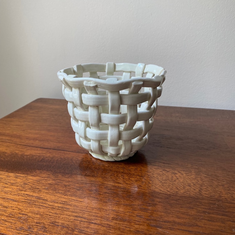 Ceramic Basket - Etsy