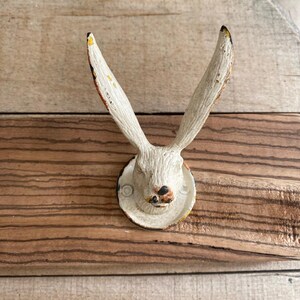 Rustic Iron Jack Rabbit Coat Hook - Etsy