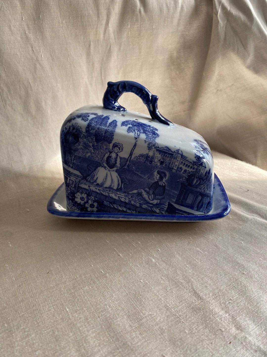 English Flo Blue Cheese Server - Etsy