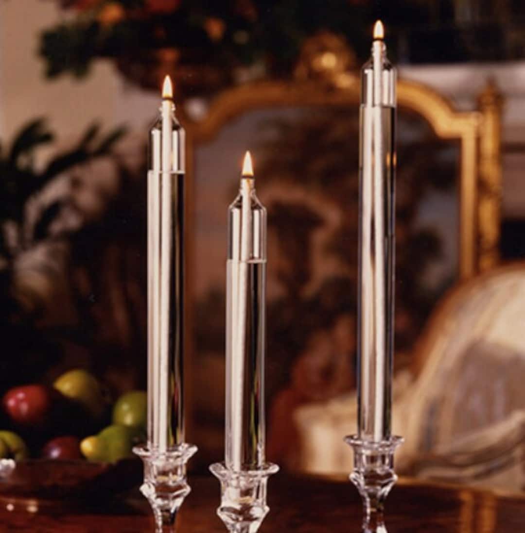 6" Firelight Candle Taper Oil Lamp Adapters ~ Set of 2 - Etsy