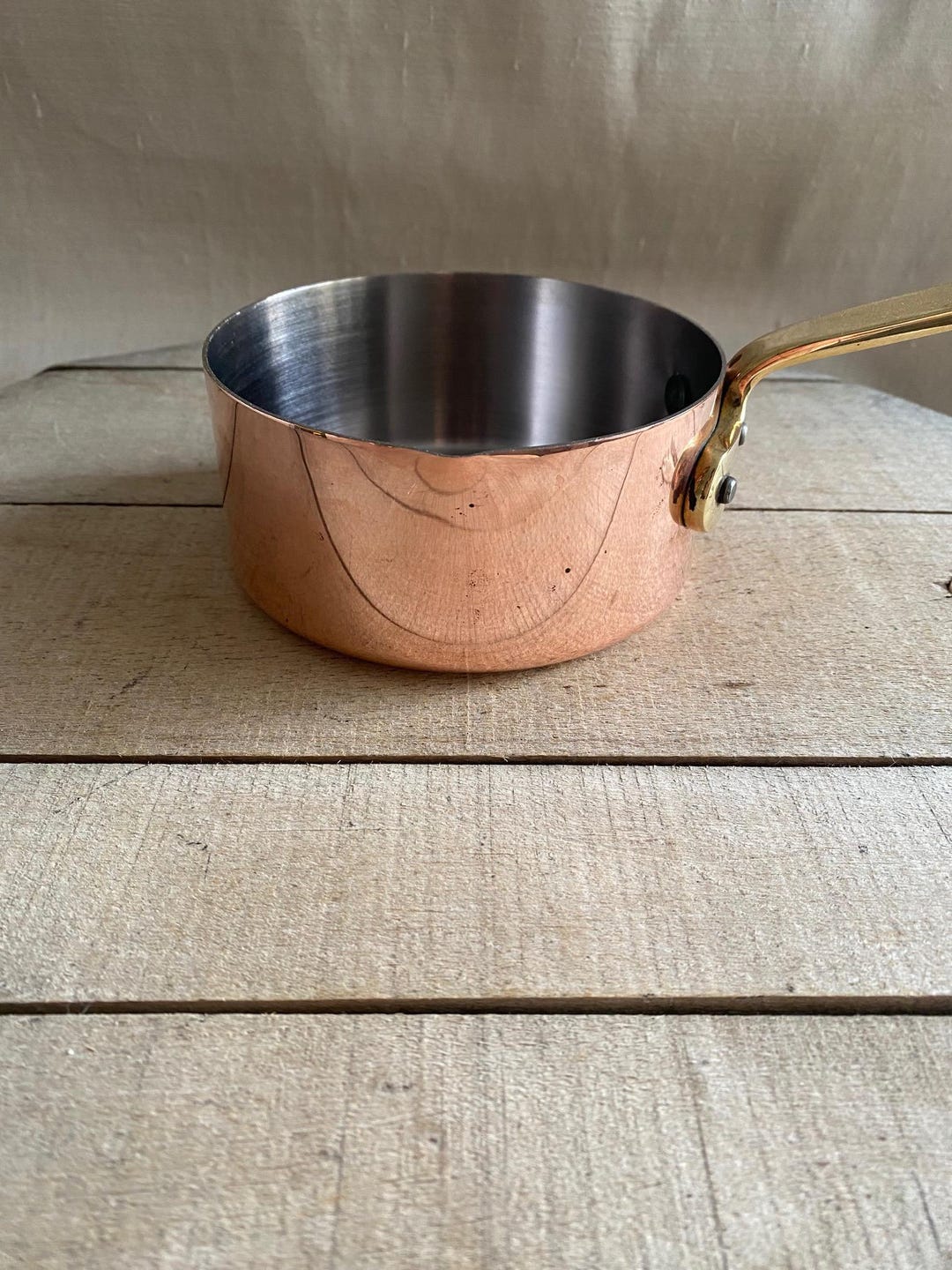 Vintage Irish Copper Butter Warmer/ Saucepan - Etsy