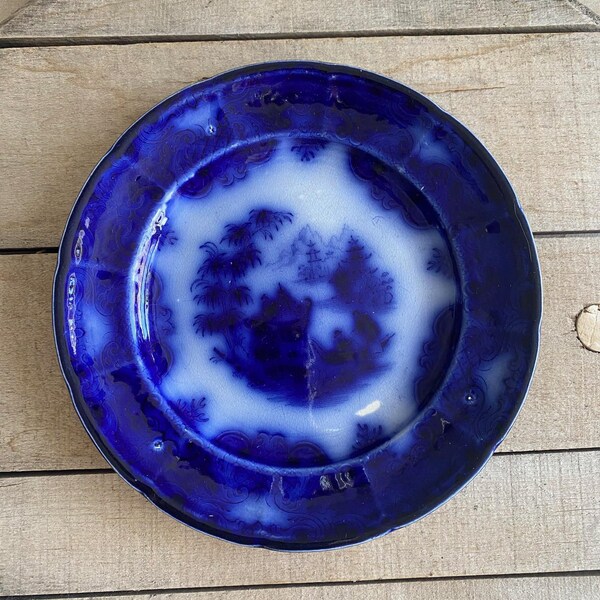 Blue Plate - Etsy