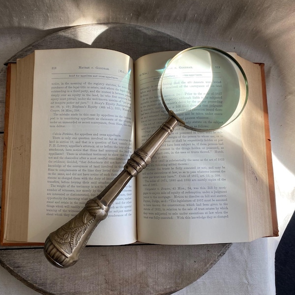Antique Magnifying Glass - Etsy