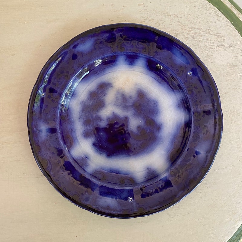Blue Plate - Etsy