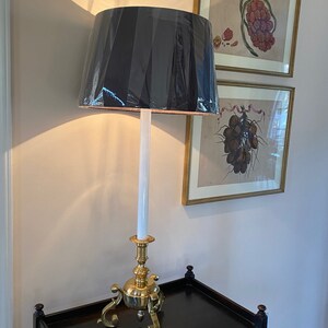 Unique Solid Brass Table Lamp Base Only - Etsy