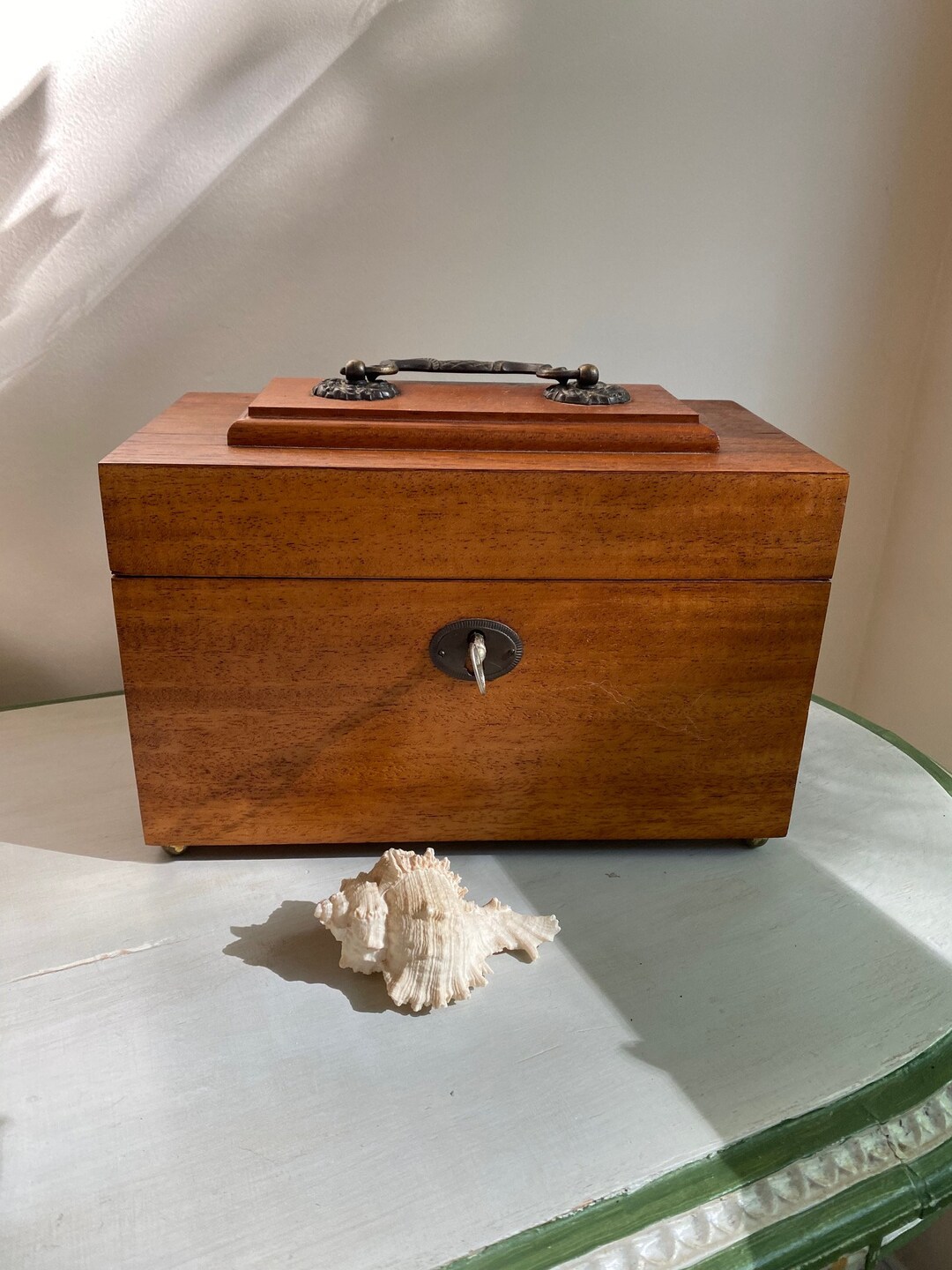 Handcrafted Cherry Wood Letter Box - Etsy