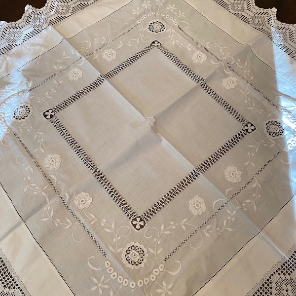Square Table Topper - Etsy