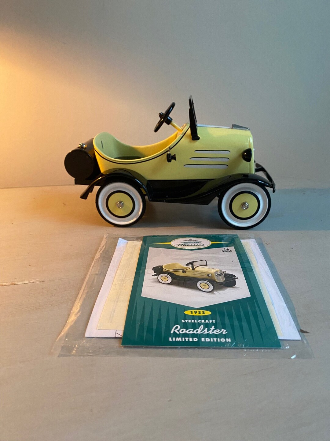 Hallmark Mini Pedal Car~ Roadster W/ Remote - Etsy
