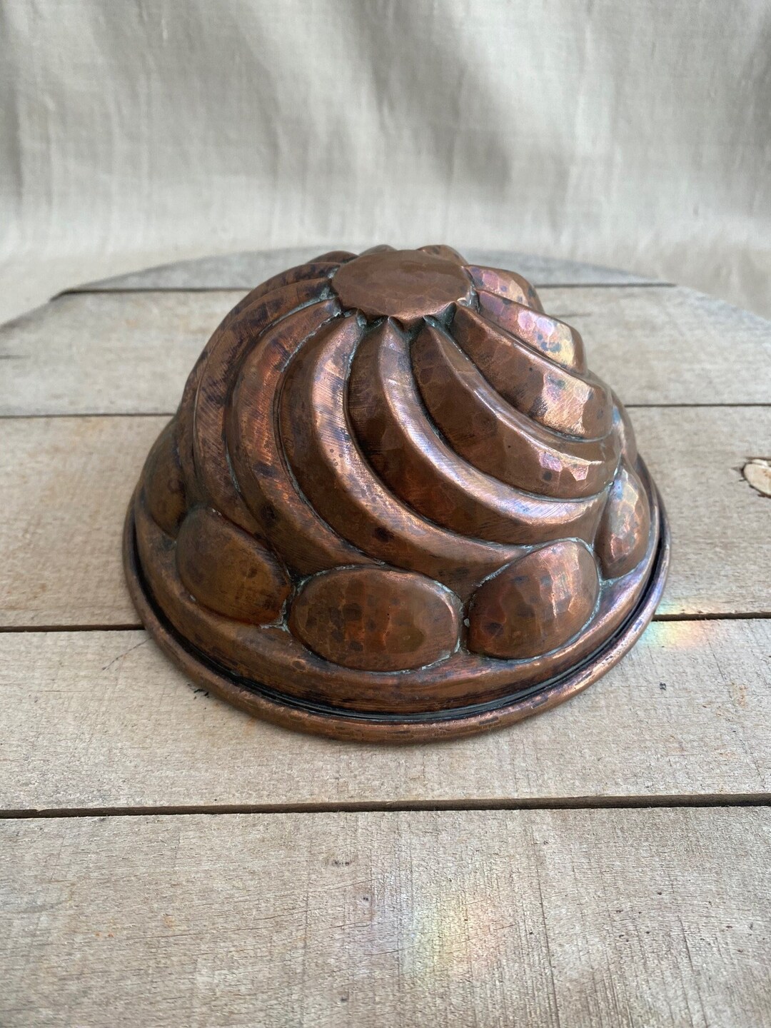 Vintage Heavy Casted Copper Mold - Etsy
