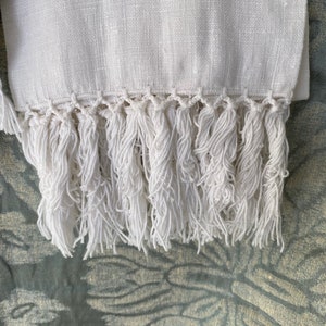 Linen Sashes With Embroidery Pair - Etsy