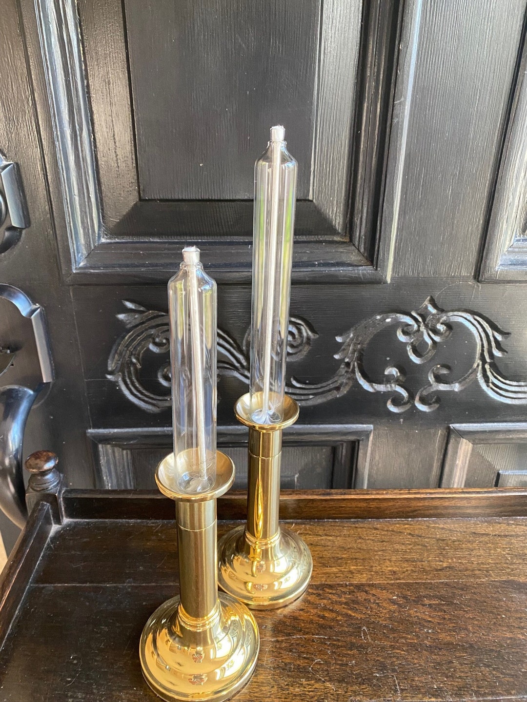 8 Firelight Oil Lamp Candle Adapters Pair - Etsy